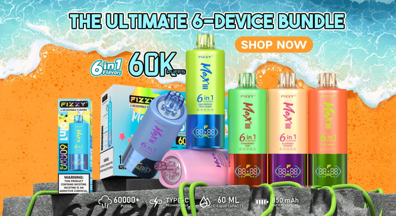 Best Vape Shop in Europe | Fizzy Vape | Disposable vapes